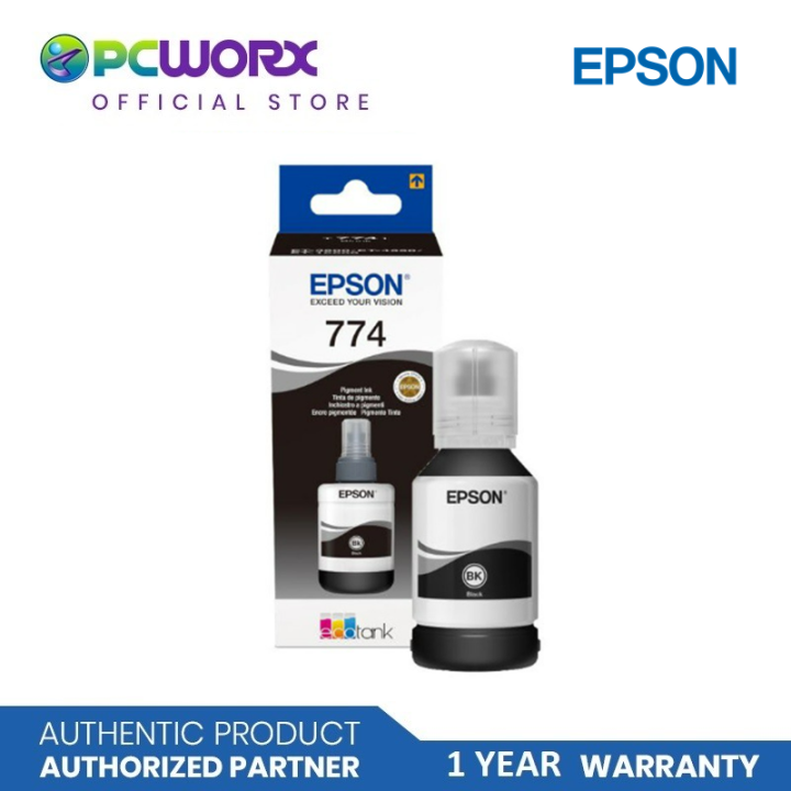 Epson T774100 Mono CISS Ink (140ml) for M100 / M200 Ink Bottle ...