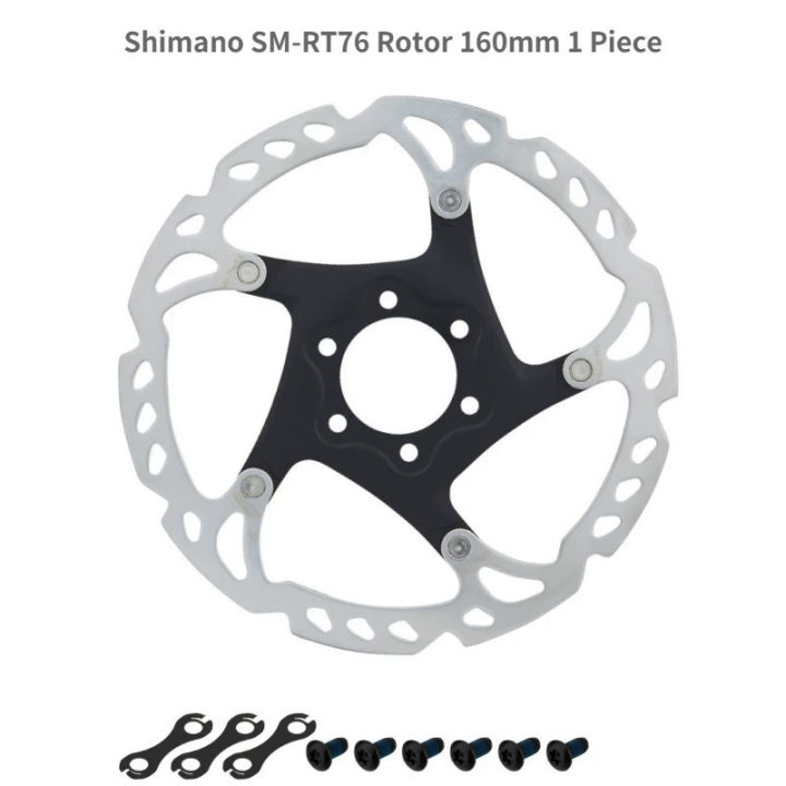 shimano XT Disc Rotor SM-RT76 6-hole 160mm 180mm 203mm | Lazada PH