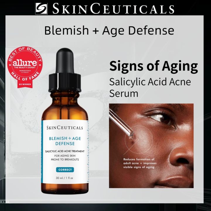 SkinCeuticals Blemish + Age Defense 30ml Salicylic Acid Acne Serum ...