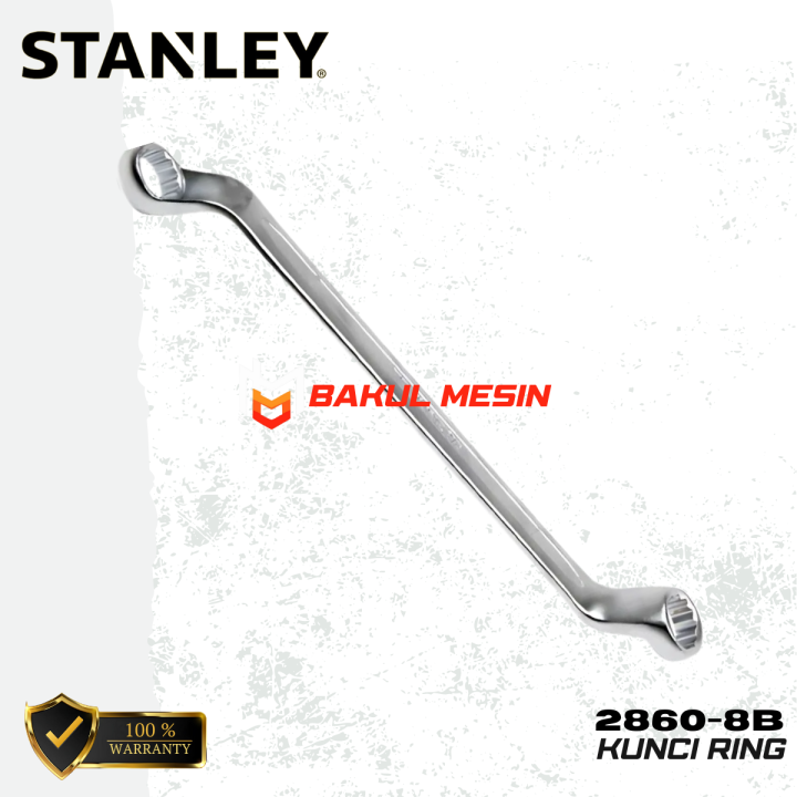Stanley STMT 2860-8B Kunci Ring Offset Double Ring Wrench STMT2860-8 | Lazada Indonesia