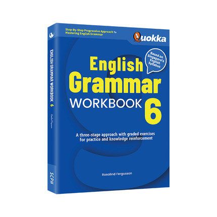 Singapore Primary English grammar workbook Grade 6 | Lazada