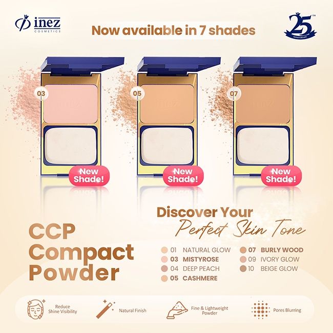 INEZ COLOR CONTOUR PLUS COMPACT POWDER SERIES REFILL/NON REFILL ...