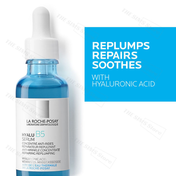 La Roche Posay Hyalu B5 Pure Hyaluronic Acid Face Hydrating Serum Anti ...