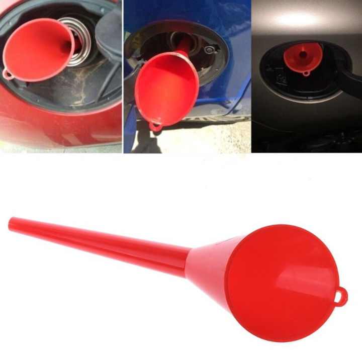 Universal Car Motorcycle Refueling Long Mouth Funnel Gasoline Engine ...