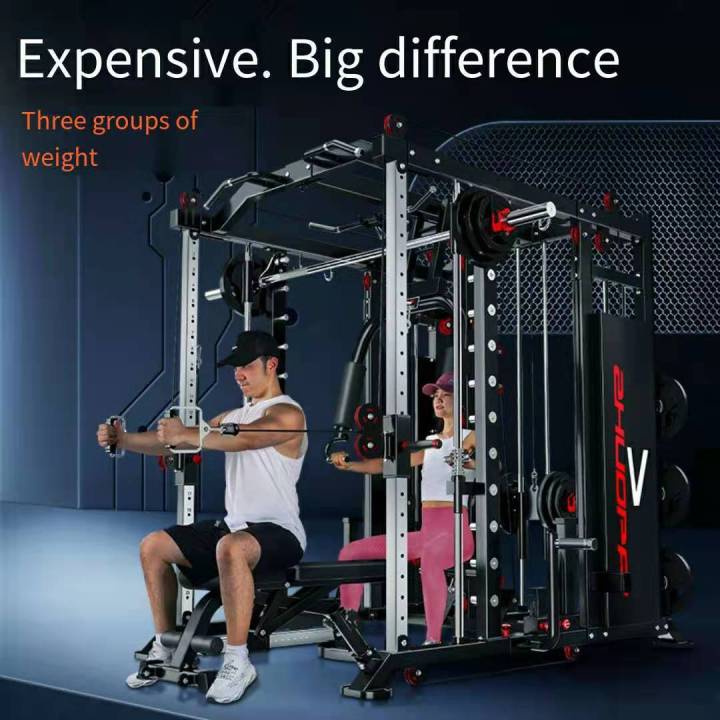 pre order / new design multifunction trainer comprehensive squat gantry ...