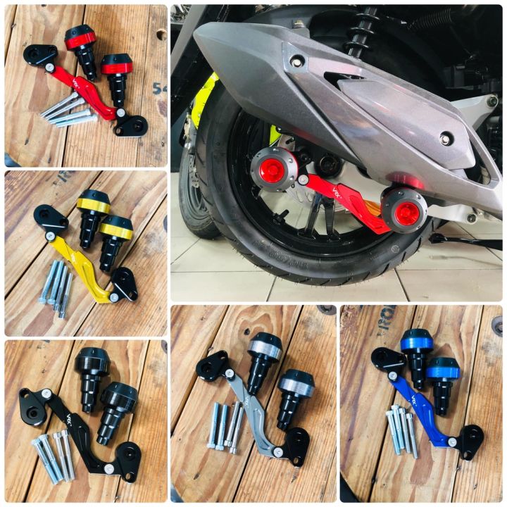 VRX Exhaust Slider Universal Fit Yamaha Nmax NVX Honda PCX ADV150 SYM ...