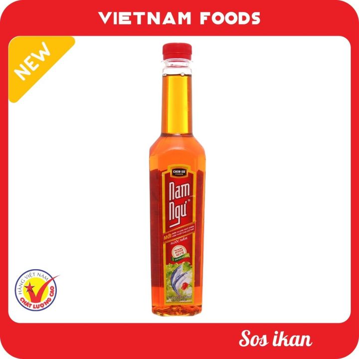 CHINSU Nam Ngu Fish Sauce 500ml - Sos ikan - 鱼露 - Nuoc mam Nam Ngu ...