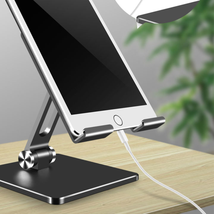 Adjustable Tablet Stand With Heavier Base Heavy Duty Metal Aluminum ...