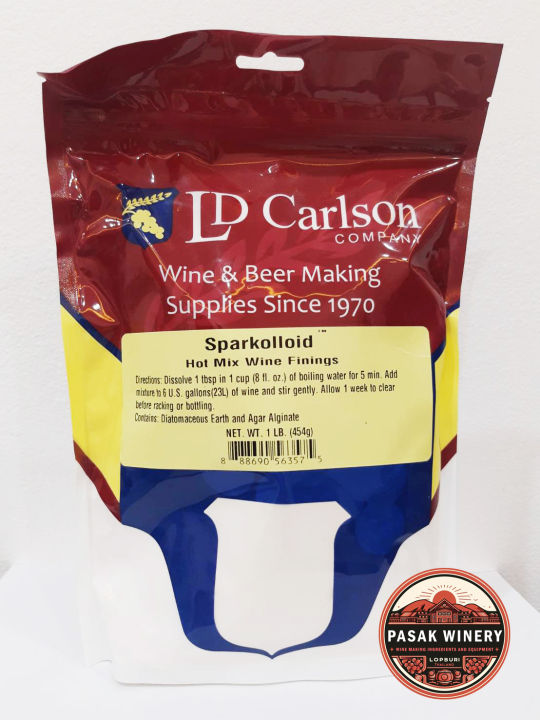 LD Carlson Sparkolloid Hot Mix Wine Finings Powder - Premium Wine ...