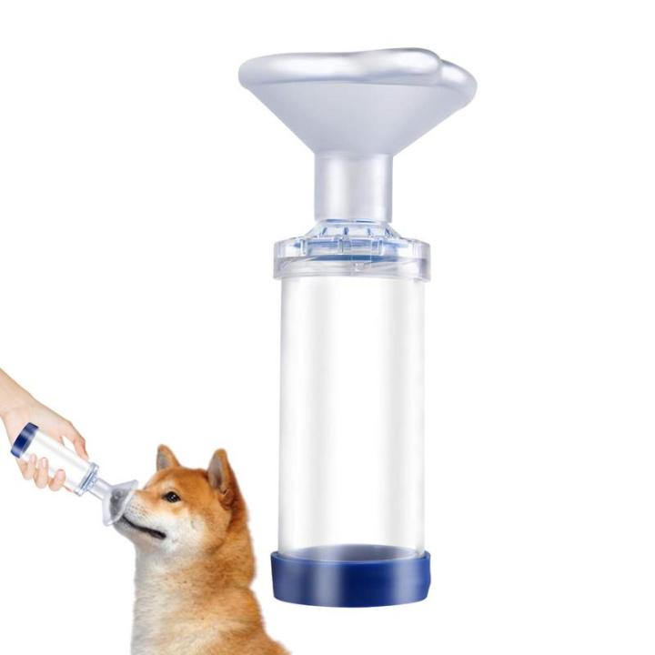 Cat Dog Veterinary Animals Aerosol Asthma Spacer Devices With PVC Mask ...