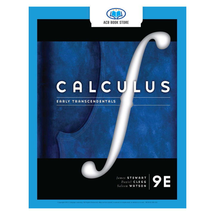 Sách Calculus Early Transcendentals Ninth Edition - ACB Bookstore ...