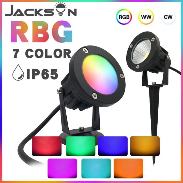 LED Spike Light COB Garden Lawn Light Outdoor Rainproof Flood Light LED ...