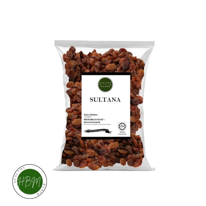 Sultana Raisin / Kismis / Imported Dried Fruits / Halal / Repack 1kg ...