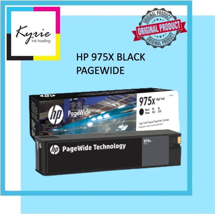 HP 975X Black Original Pagewide Cartridge | Lazada PH