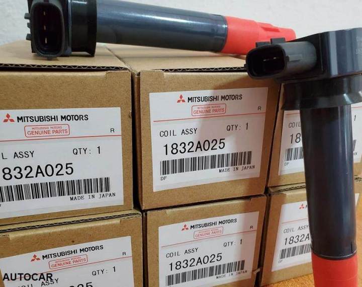 คอยล์จุดระเบิด MITSUBISHI แท้ศูนย์ (Made in Japan) PART NO 1832A025 (ไท ...