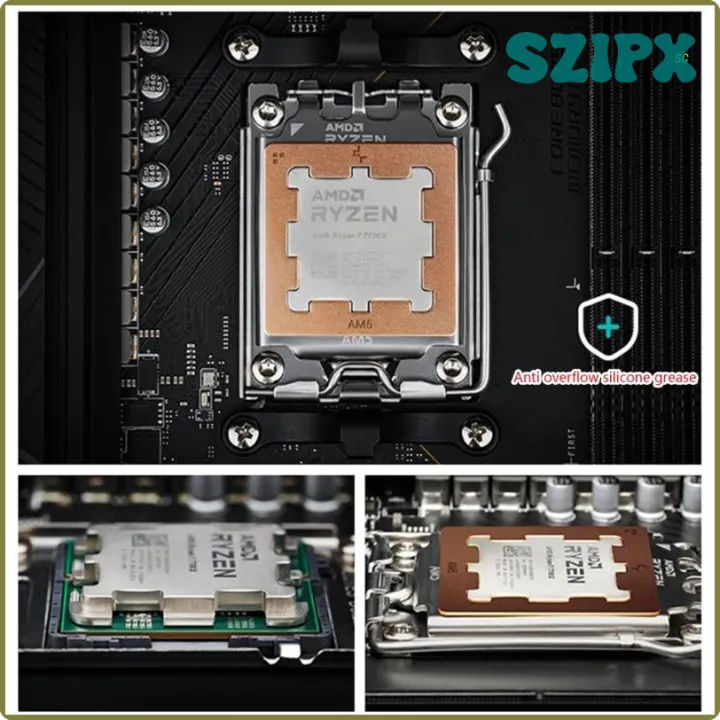 SZIPX Advanced AM5 CPU Contact Frame AM5 Anti-Bending Contact Frame for ...