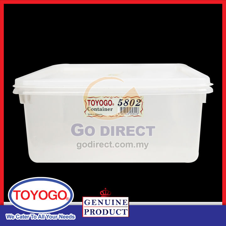 TOYOGO 6.1L Food Storage Container Food Grade Microwave Freezer Food ...