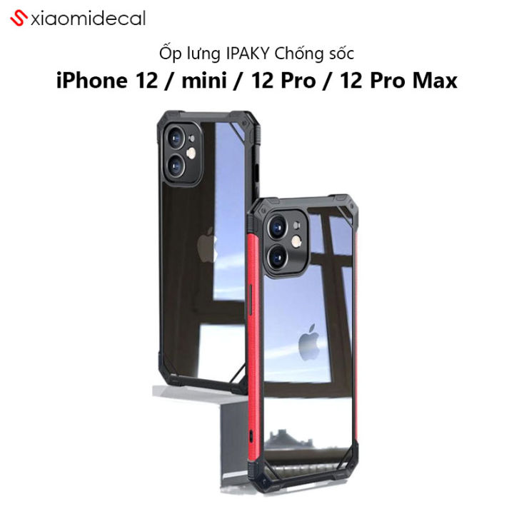 Ốp lưng IPAKY iPhone 12 / mini / 12 Pro / 12 Pro Max Mặt lưng trong ...