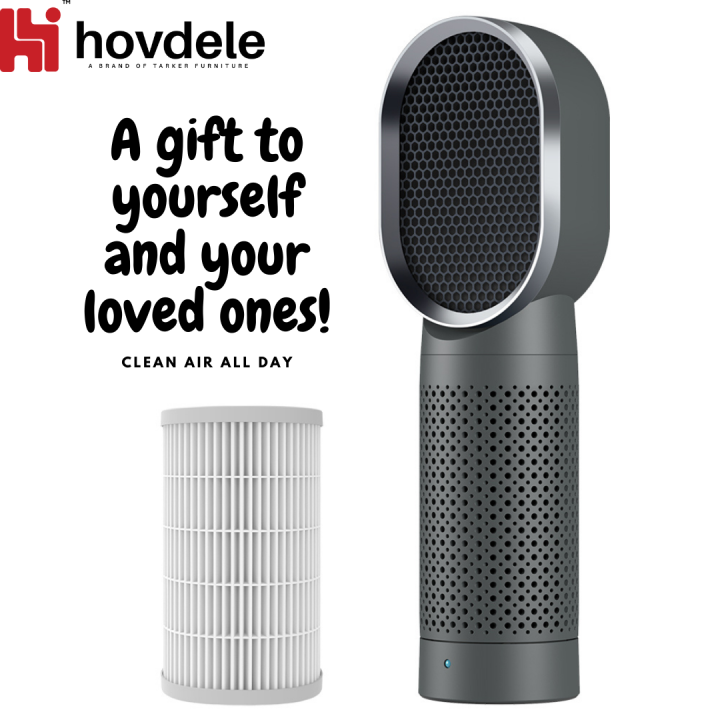 Hovdele Air Purifier / F-Series Self / H13 HEPA Filter / Block 99.7% ...