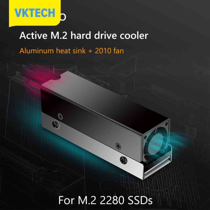 [Vktech] M.2 SSD PCI-E NVMe Heat Sink M2 2280 Solid State Hard Disk ...