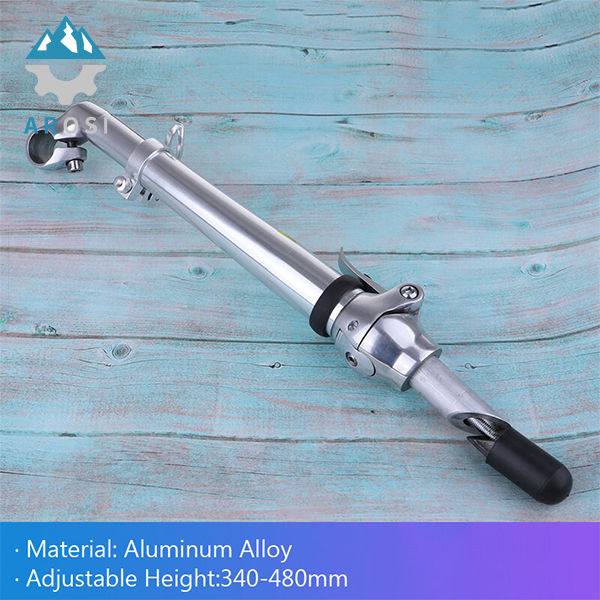 Aluminum Alloy 340-480mm Folding Stem Adjustable Folding Riser Stem Set ...