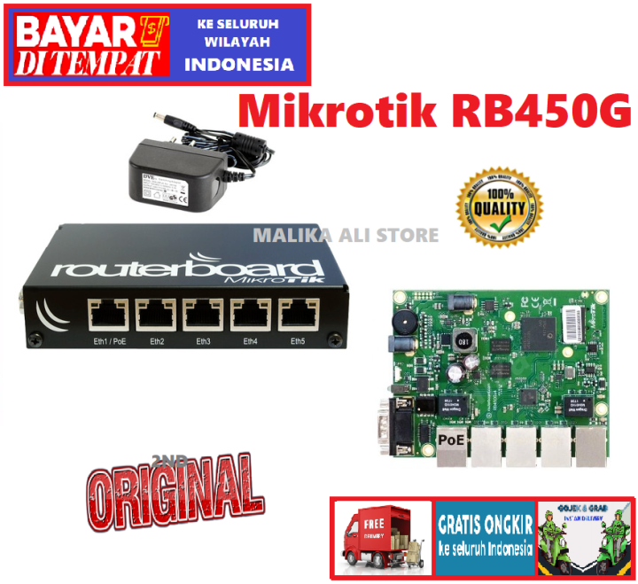 Mikrotik RB450G Router baord | Lazada Indonesia