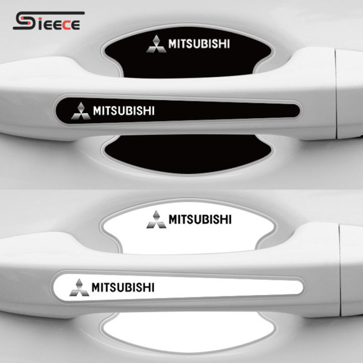 Sieece Car Door Handle Protector Auto Door Bowl Film Anti-Scratch ...