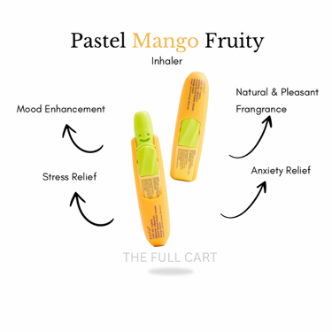 Pastel Mango Fruity Inhaler | Inhaler for Nose | Original Inhaler ...