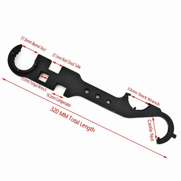 【กรุงเทพมหานครสต็อกพร้อม】Ar15 / M4 M16 Armorers ประแจ Combo Armorer ...
