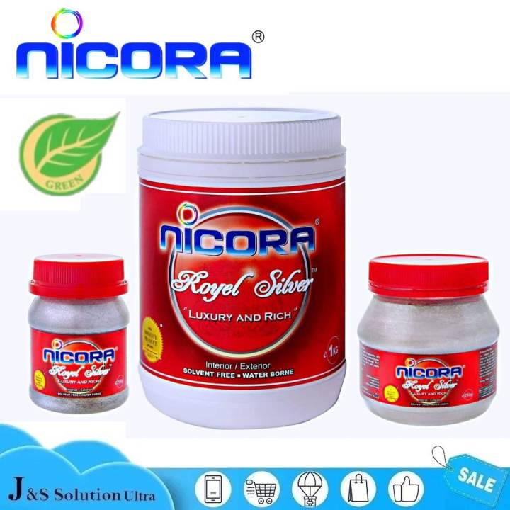 NICORA Royal Silver Royel Silver (Water Borne) 90g-250g | Lazada