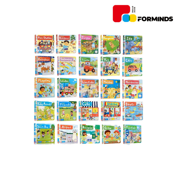 FORMINDS【🇲🇾Ready Stock】Campbell Busy Book First Stories First Explores ...
