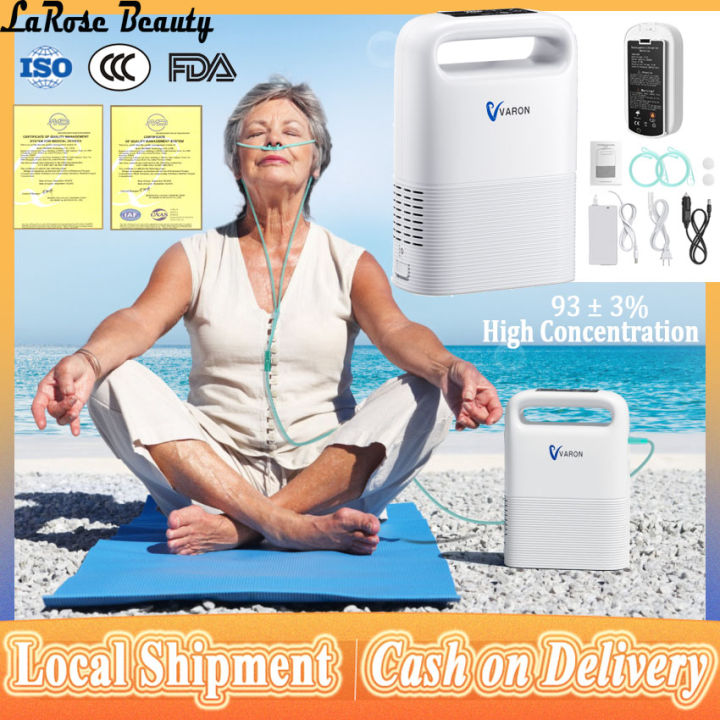 Efficient Portable Oxygen Concentrator Offering 93 ± 3 High ...