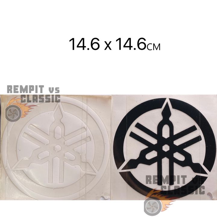 REMPIT STICKER LAMBANG YAMAHA LAMBANG HONDA | Lazada
