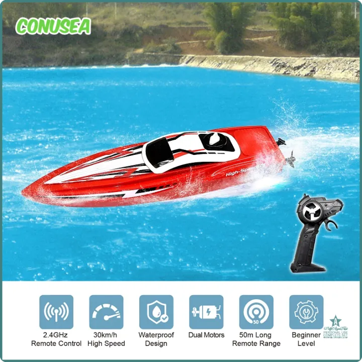 [Shaoy] thuyền điều khiển radio điều khiển từ xa Thuyền RC 2.4G động cơ ...