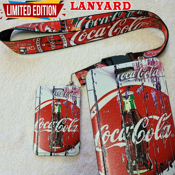 NEW LIMITED EDITION COCA COLA ID LACE LANYARD ID CARDS ID CASE ID ...