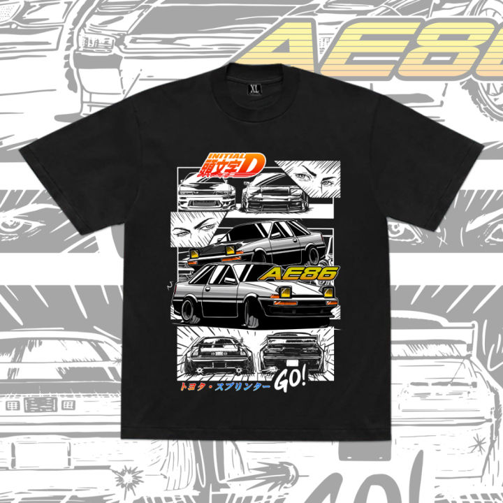 MADFACE Clothing Original Initial D v6 cotton T-shirt (inspired by ...