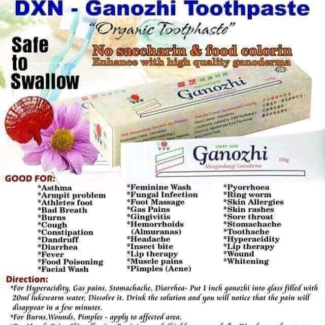 DXN GANOZHI TOOTHPASTE (the magic toothpaste) | Lazada PH