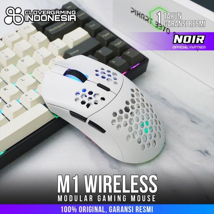 NOIR M1 Wireless - Lightweight Modular Gaming Mouse | Lazada Indonesia