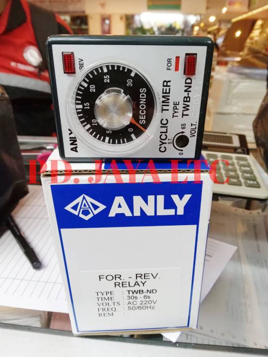 Anly Analog Timer - Cyclic Timer AC220V TWB-ND - Timer Mesin Cuci ...