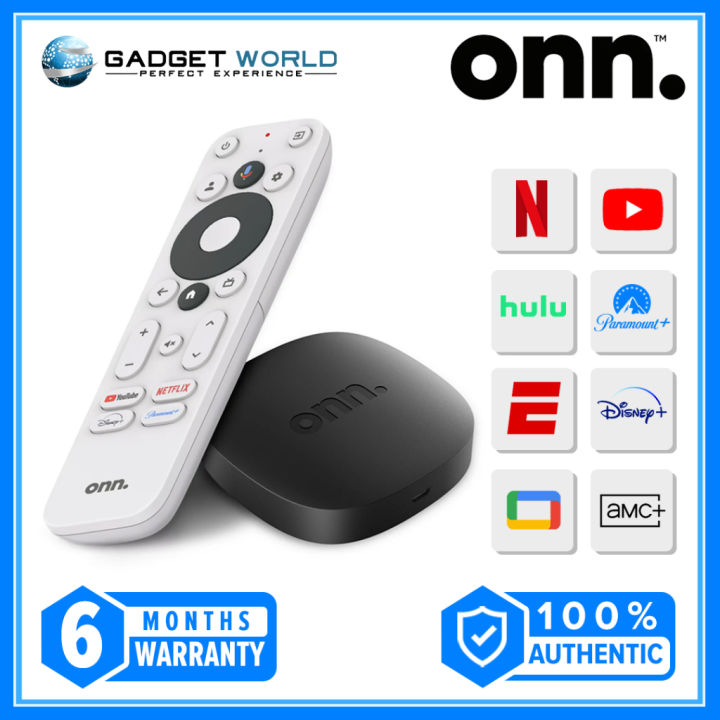 ONN android 4k Streaming Box with Google TV Black | Lazada PH