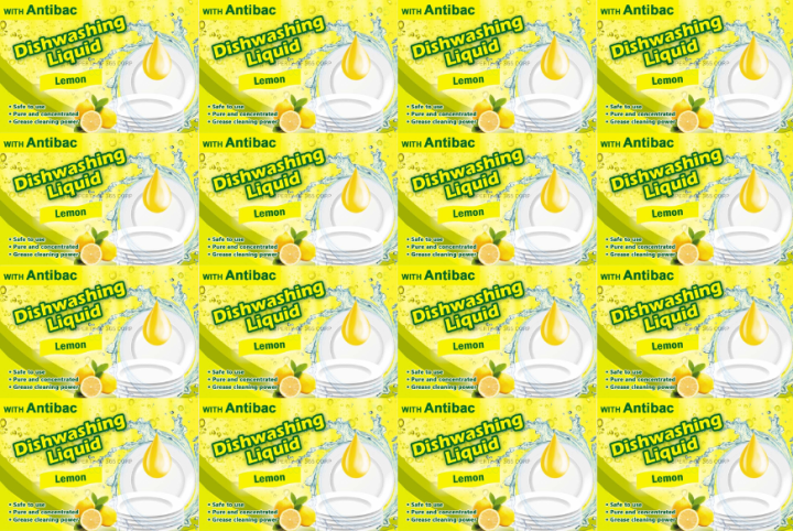 16PCS STICKER LABEL for Detergent / Fabcon / Diswashing Liquid | Lazada PH