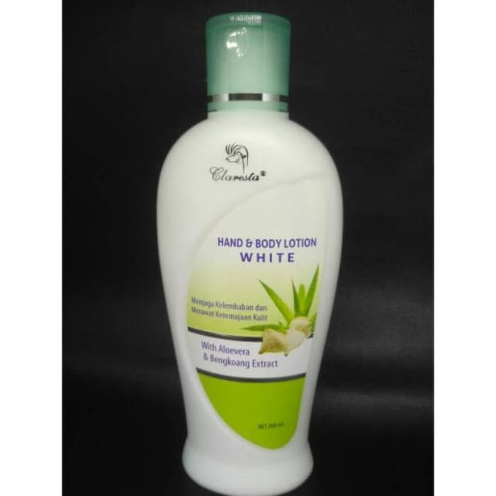 Claresta Hand and Body Lotion White Bengkoang untuk Mencerahkan Tubuh ...