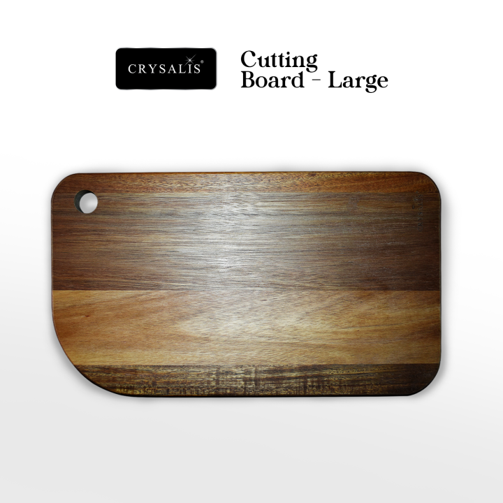 CRYSALIS Premium Cutting Board Small Large Wooden Chopping Board Knife ...