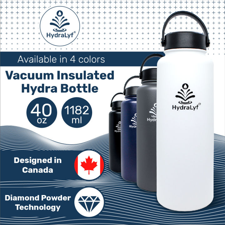 Hydralyf Original Flask Vacuum Insulated Double Walled Stainless Steel ...