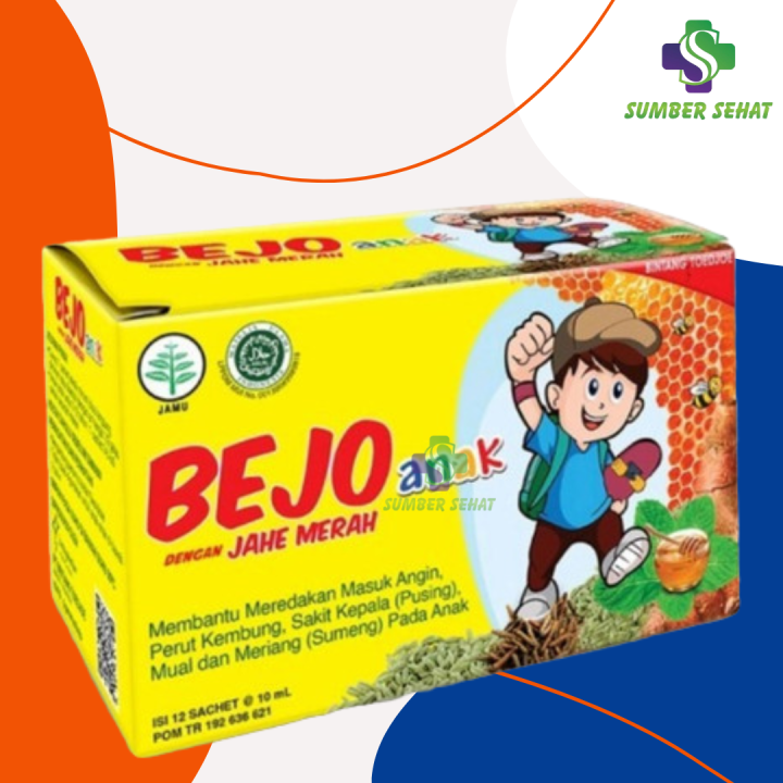 BEJO ANAK JAHE MERAH BINTANG TOEDJOE MASUK ANGIN BOX 12 SACHET | Lazada ...
