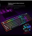 Russian pc Wired keyboard Gamer version With Backlight Computer Spanish ...