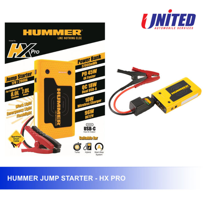 Hummer Jump Starter HX PRO | Lazada Singapore