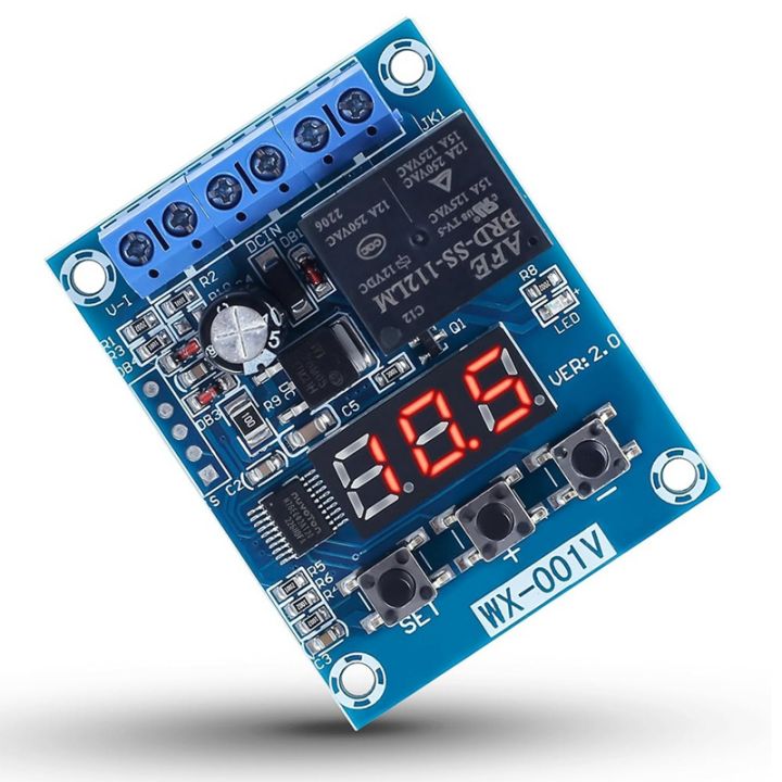 (NOTY) Low Voltage Cutoff, Battery Voltage Monitor Module DC 12V Low ...