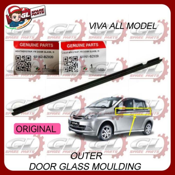 DOOR GLASS MOULDING (OUTER) (ORIGINAL) PERODUA VIVA ALL MODEL PINTU ...