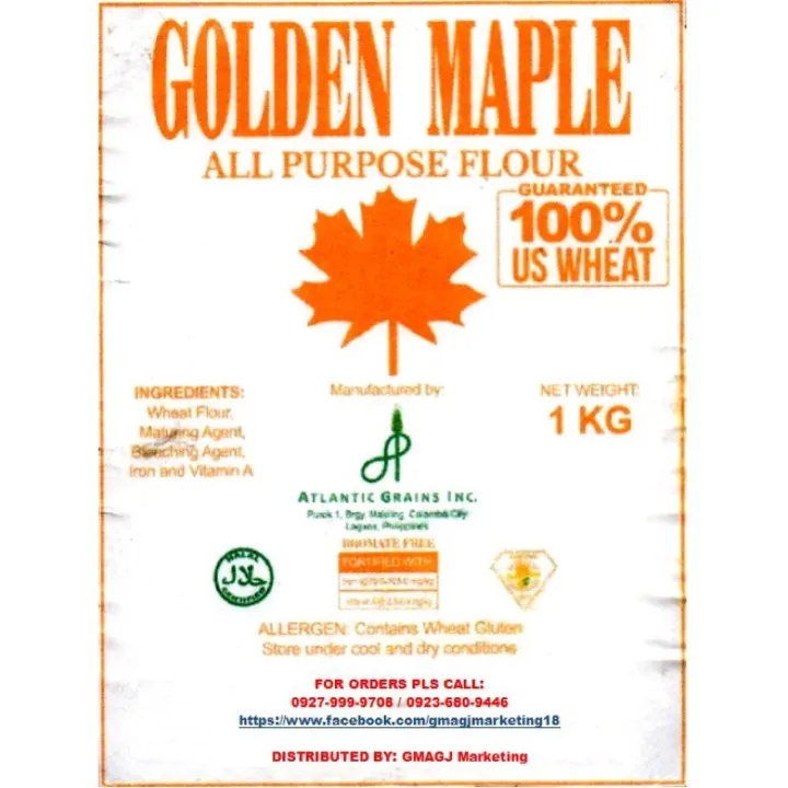 1KG & 5KG, 10KG All-Purpose Flour - Golden Maple (DGNK) | Lazada PH